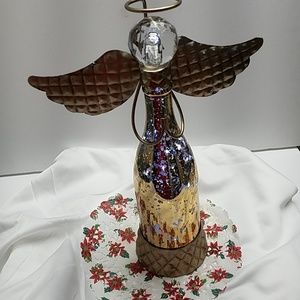 unknown | Jewelry | Bottle Angel With Lights Gold Color | Poshmark